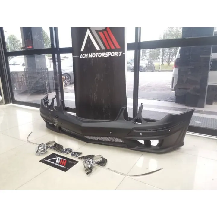 Mercedes benz W211 front bumper bodykit E63 conversion | Lazada