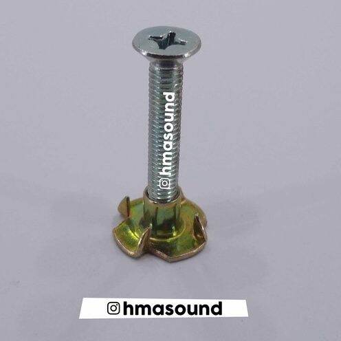 Mur Cakar T Nut + Baut JF 6 x 40 | Lazada Indonesia
