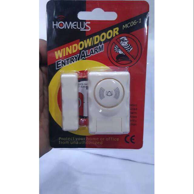 Alarm Pintu Dan Jendela HOMELUS MC06 1 | Lazada Indonesia