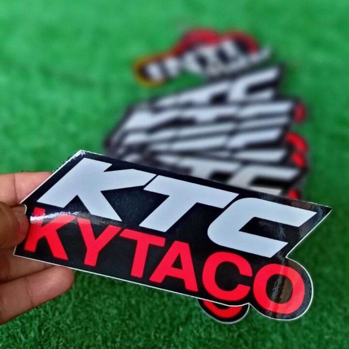 Stiker KTC kytaco BIG SIZE ASLI 100% ORIGINAL ORI VARIASI harga satuan ...