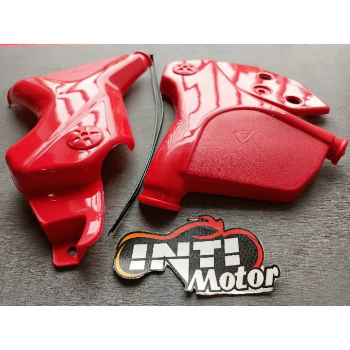 Tutup Sases CRF 150 Cover Sasis Motor CRF150 trail cross Warna MERAH ...