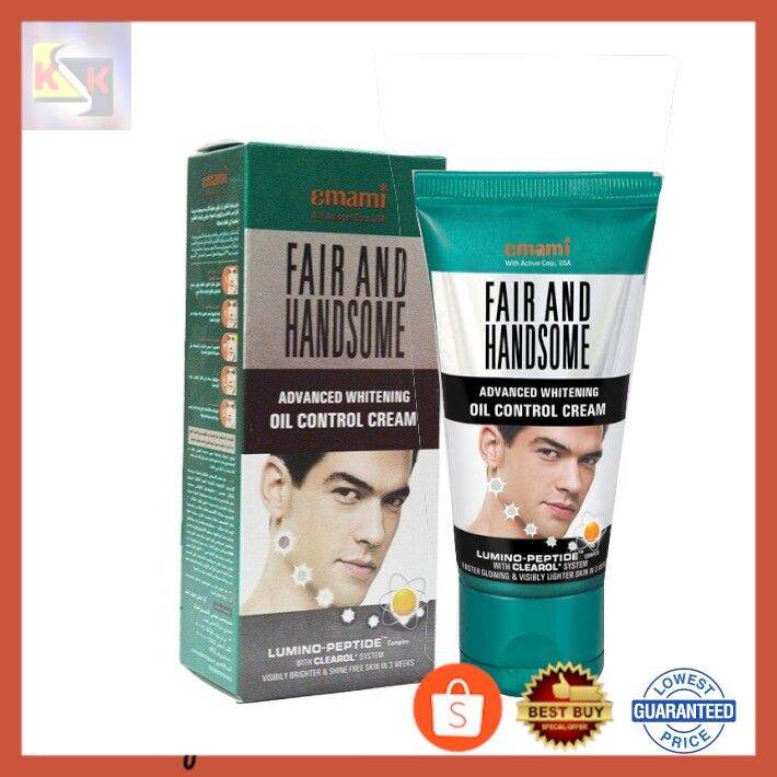 Emami Fair And Handsome Advance Whitening Oil Control Cream (25g / 50g) | Lazada