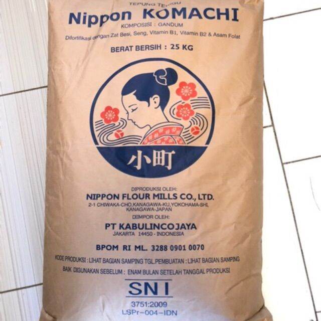 Tepung Komachi 1 KG / Tepung Roti Komachi / Komachi Flour / Nippon ...