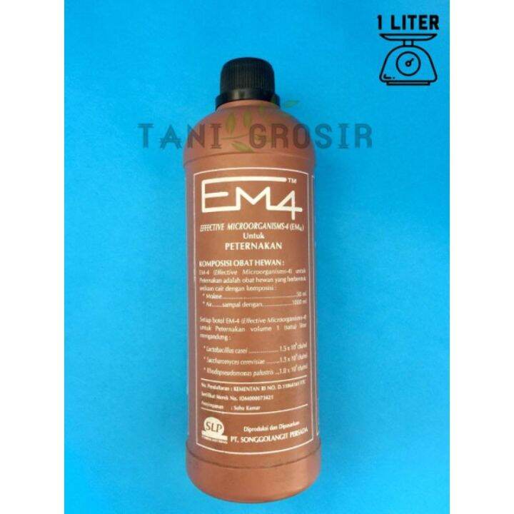 ORIGINAL EM4 MIKRO PERTERNAKAN 1LITER | Lazada Indonesia
