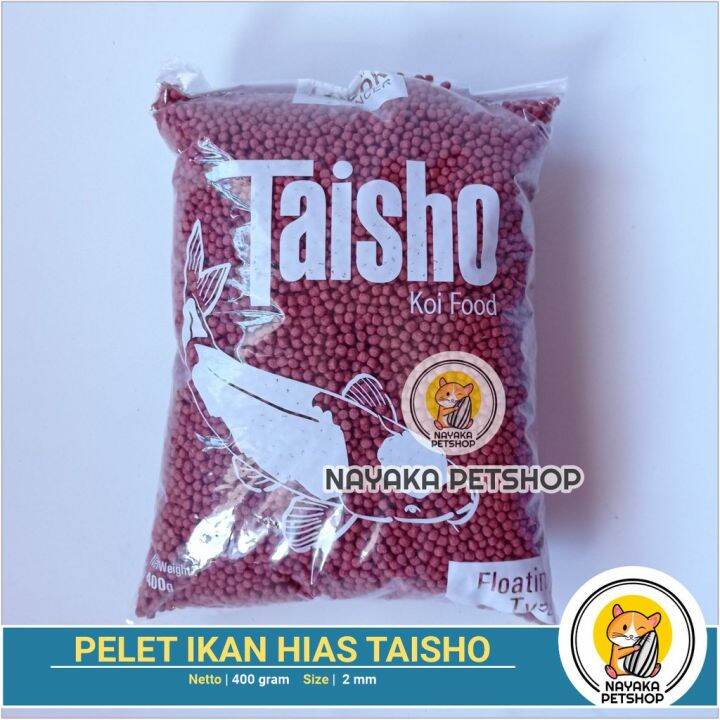 Taisho 400 gr Pakan Koi Taiso Makanan Pelet Ikan Hias | Lazada Indonesia