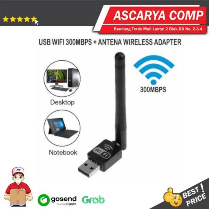 Usb Wifi Adapter 300Mbps / Usb Wifi receiver 300Mbps | Lazada Indonesia