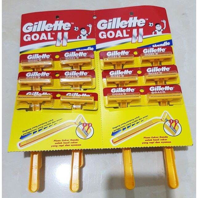 Pisau cukur gillette goal cukuran | Lazada Indonesia
