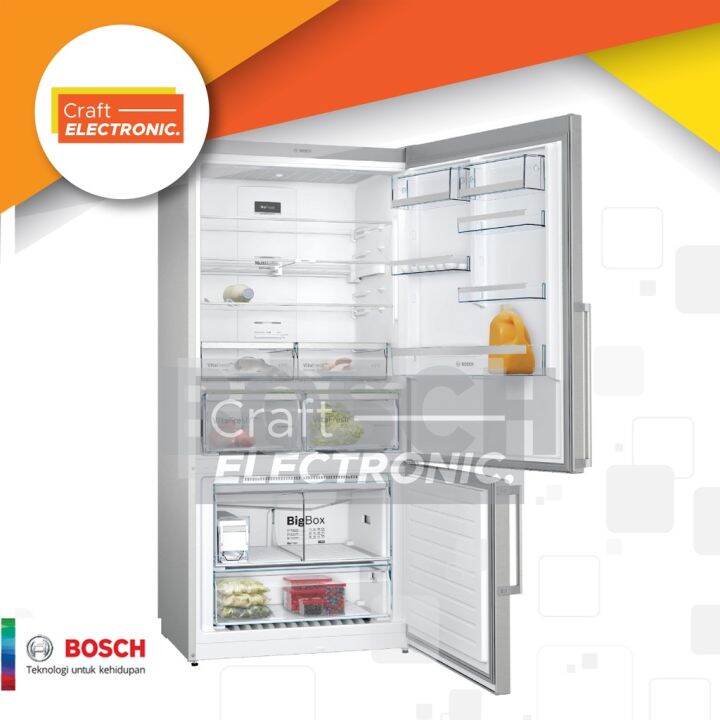 Bosch Kulkas Freezer Bawah Freestanding KGN86AID1N Serie 6 | 86 cm ...