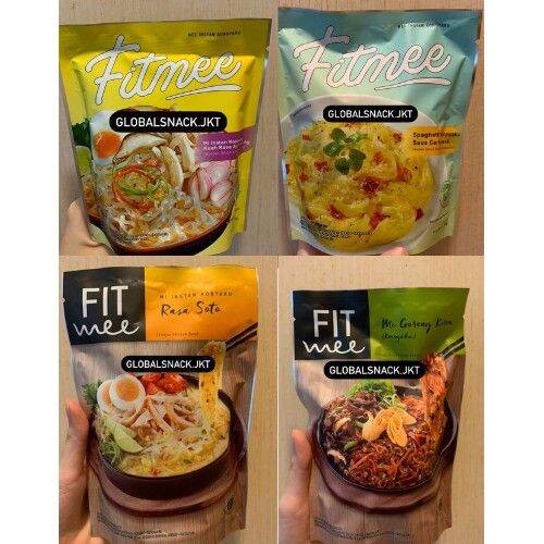 Fitmee - Fit Mee / Mie Shirataki Goreng Korea / Soto / Carbonara / Ayam ...