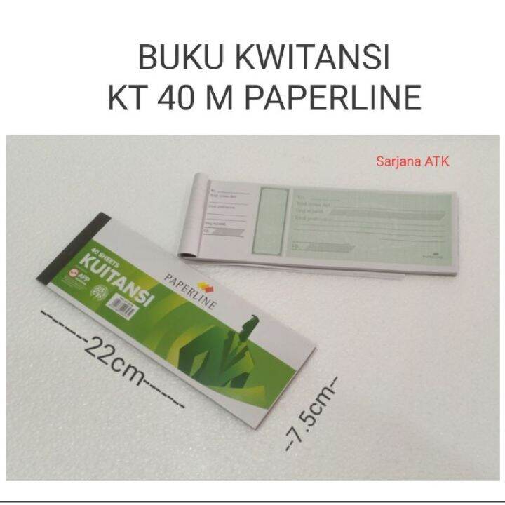 Buku Kwitansi KT 40M Paperline PPL | Lazada Indonesia