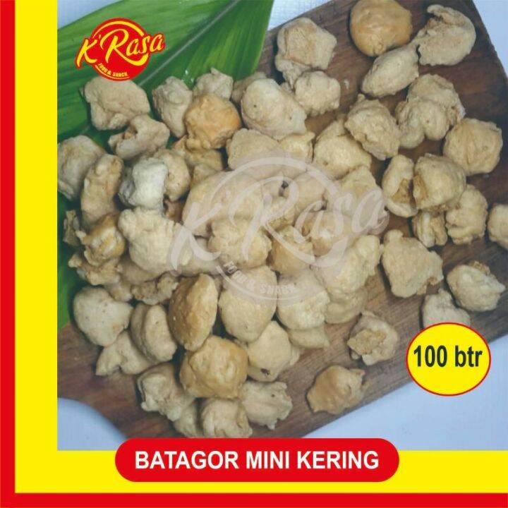 Batagor mini kering bandung kemasan 100 btr enak kriuuk bergizi ...