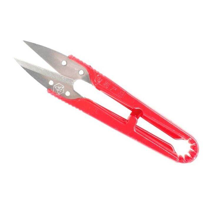 Gunting Potong Benang Kain Bahan / Cekris PIN / Thread Cutter Merah ...