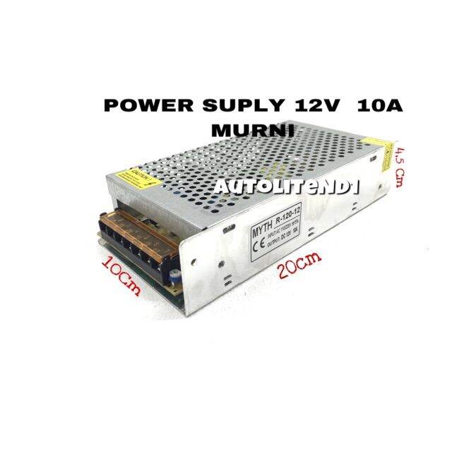 ADAPTOR PSU POWER SUPLY 12V 10A 120Watt REAL CAPACITY | Lazada Indonesia