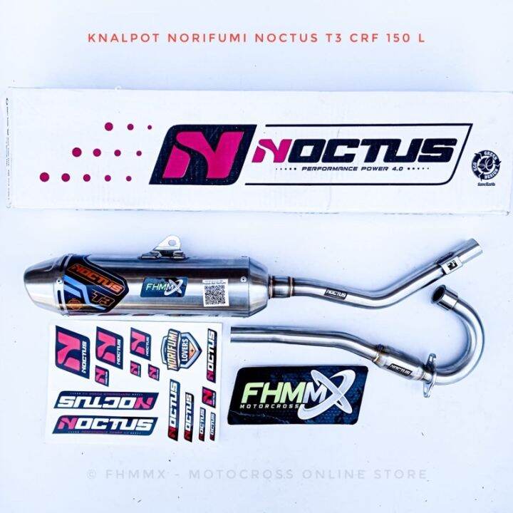 knalpot norifumi noctus T3 CRF 150 L | Lazada Indonesia