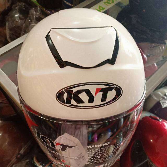 HELM KYT KYOTO R PUTIH ORIGINAL 100% | Lazada Indonesia