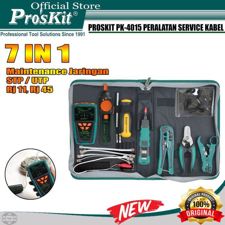 Pro'skit Peralatan Service Kabel Proskit PK-4015 Original For Jaringan ...