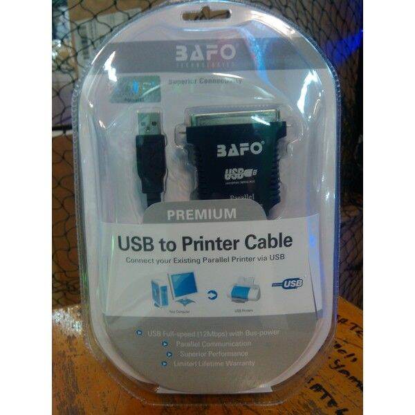Kabel Usb To Paralel / Printer Cable Bafo | Lazada Indonesia