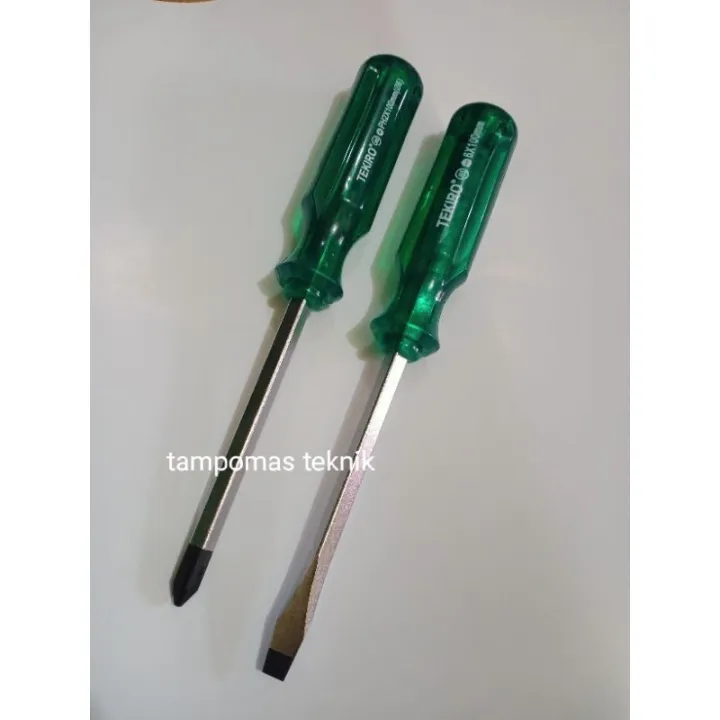 Obeng Ketok Tekiro Set 2bh 4 -/+ Obeng Getok Tembus Tekiro | Lazada ...