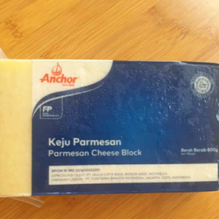 parmesan anchor blok 400 gr. keju parmesan | Lazada Indonesia