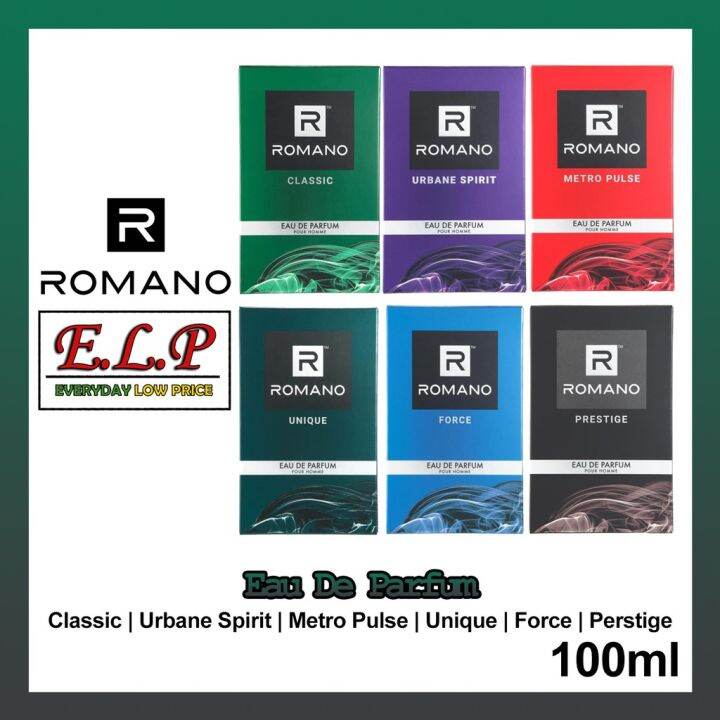 Romano Eau De Parfum 100ml (Perfume EDP) | Lazada