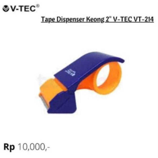 V-TEC TAPE DISPENSER VT-214 2 INCH KEONG | Lazada Indonesia