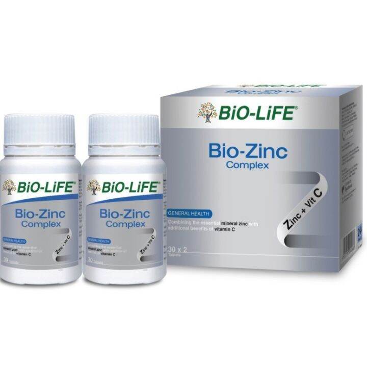 Biolife Bio-Zinc Complex tablets 30s x2 | Lazada