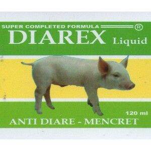 Diarex Liquid 120ml Obat Anti Diare Mencret Babi Antibiotik | Lazada ...