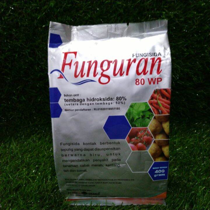 Funguran Fungisida 80wp 400gram untuk mengendalikan penyakit pada ...