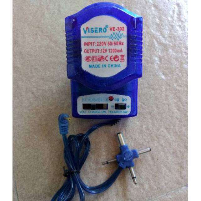 AC-DC Adaptor Power Supply Adjustable Regulator Output Dc 1.5v 3v 4.5v ...