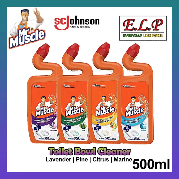 Mr Muscle Toilet Bowl Cleaner 500ml | Lazada