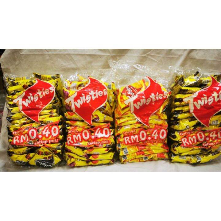 Twisties BBQ Curry/Chicken/Cheese/Tomato 24's x 15g | Lazada
