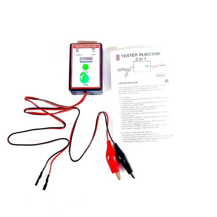 Injektor tester motor honda yamaha suzuki kawasaki 2 fungsi - alat ...