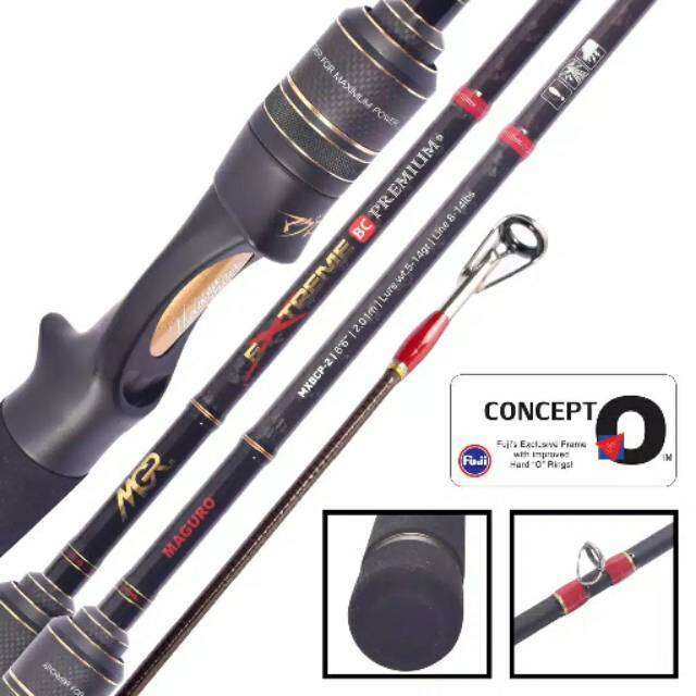 Joran BC Maguro EXTREME PREMIUM | Baitcasting rod | Pilih ukuran ...