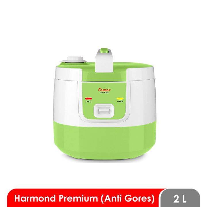 COSMOS HARMOND PREMIUM RICE COOKER MAGIC COM 2L CRJ 6288 CRJ6288 ...