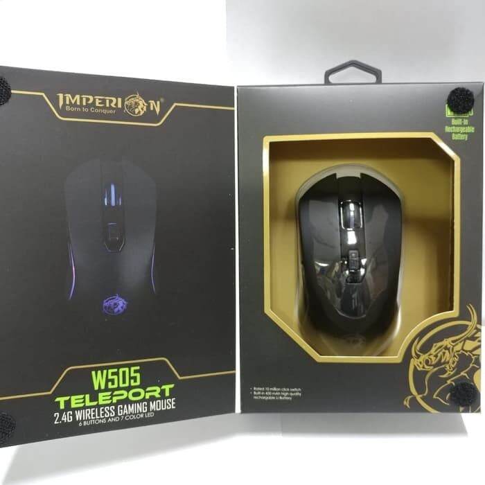 Imperion W505 Teleport Gaming Mouse Wireless RGB RECHARGABLE Mouse ...