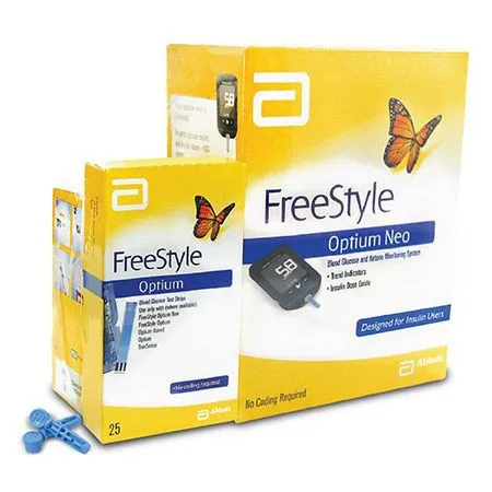 Abbott Freestyle Optium Neo Meter with 50strips | Lazada