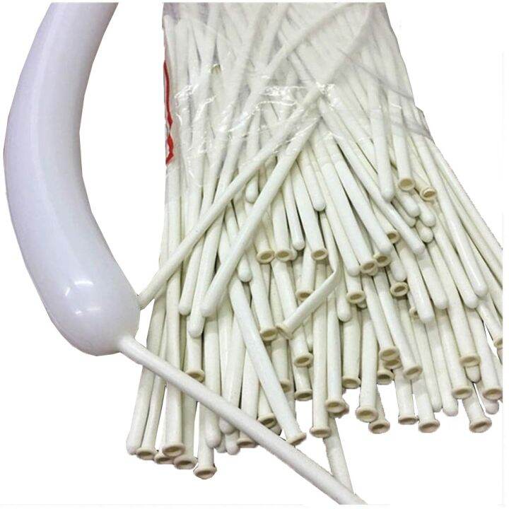 WHITE - ORDINARY Long Balloons (10 pcs per pack) | Lazada PH