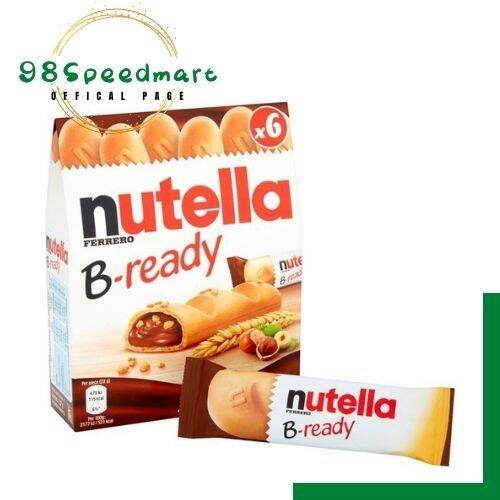 [98] Ferrero Nutella B-Ready T6 (132gm) | Lazada