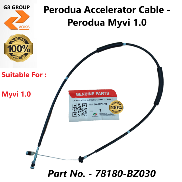 Perodua Accelerator Cable - Perodua Myvi 1.0 ( 78180-BZ030 ) | Lazada