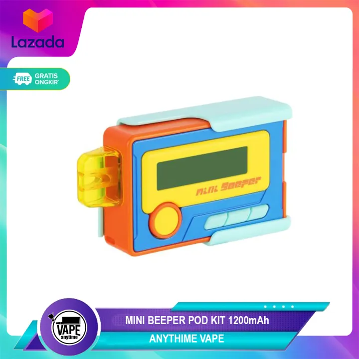 MINI BEEPER POD KIT BY WIZVAPOR 1200 Mah vapepodmod full set vapers full set | Lazada Indonesia