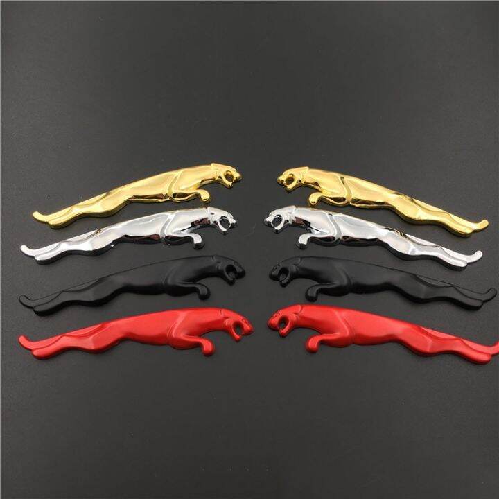 HYS Pair Metal 3D Leopard Car Auto For Jaguar Emblem Badge Logo | Lazada