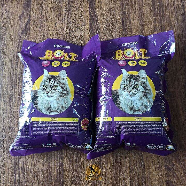 bolt cat food tuna ikan 1 kg | Lazada Indonesia