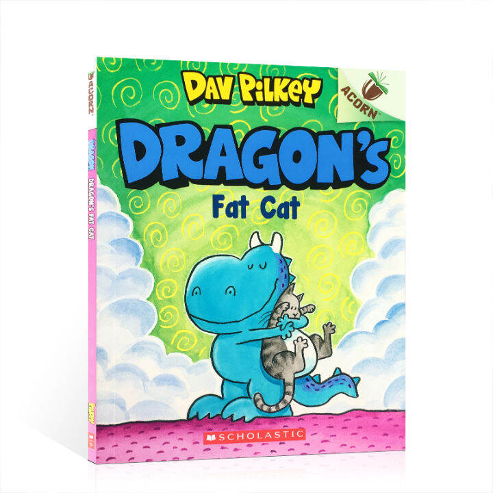 Milu Gift Audio Dragon S Fat Cat An Acorn Bridge Book Dog Man Original English Books | Lazada PH