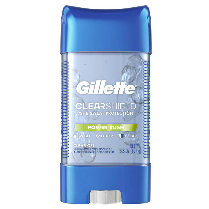 Gillette Deodorant Clear Gel, Power Rush 3.8oz | Lazada PH