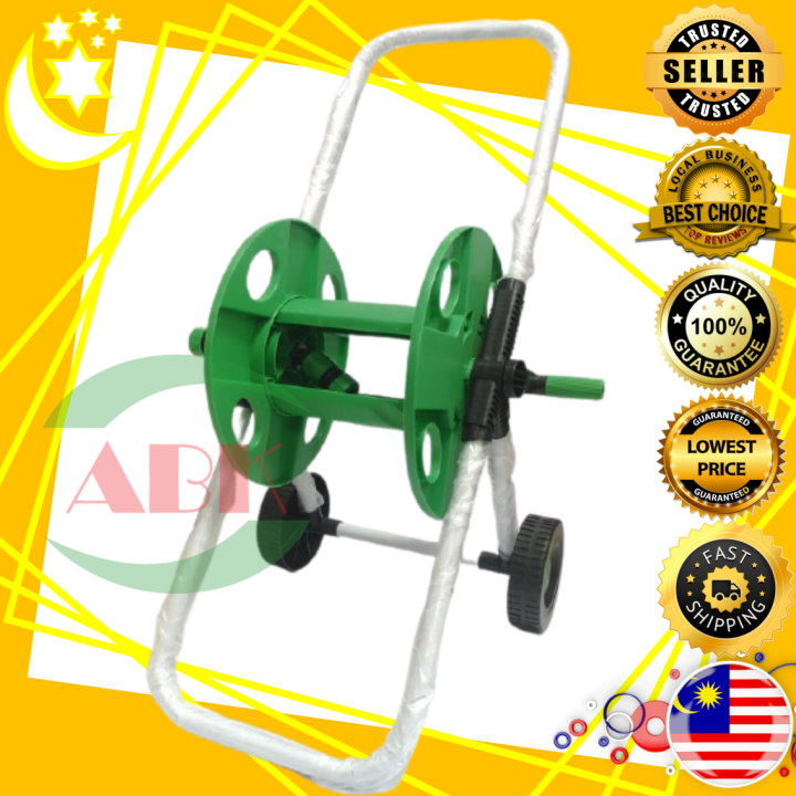 PONNY PHR-69 GARDEN HOSE REEL CART C/W ROLLER PENGGULUNG RODA PAIP AIR ...