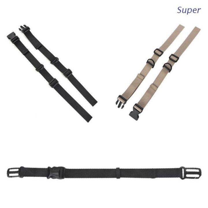 Super 2Pcs/Pair Adjustable Nylon Backpack Chest Harness Strap Webbing Sternum Clip Replacement ...