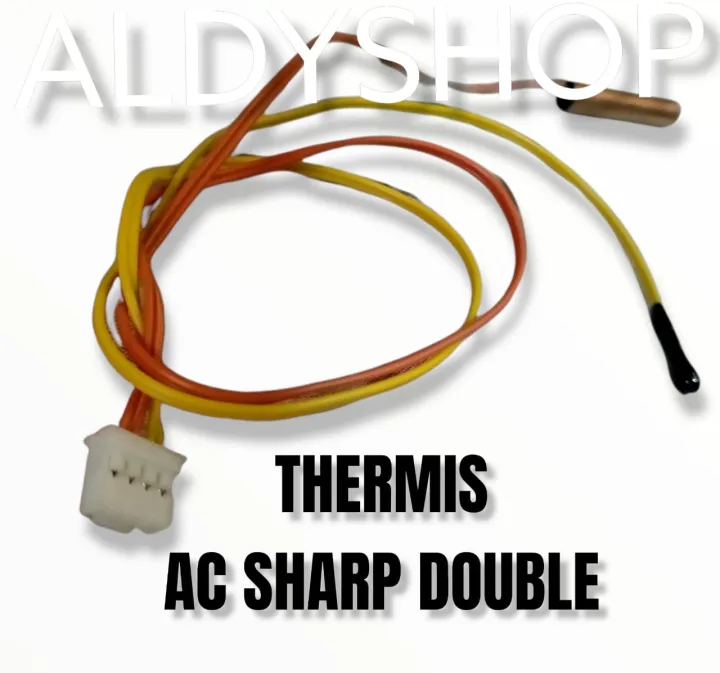 THERMISTOR AC SHARP / TERMIS TERMISTOR AC SHARP DOBEL | Lazada Indonesia