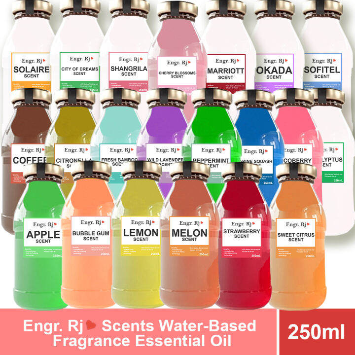 Engr. Rj Premium Hotel Scents 250ml Fragrance Essential Oil Air ...
