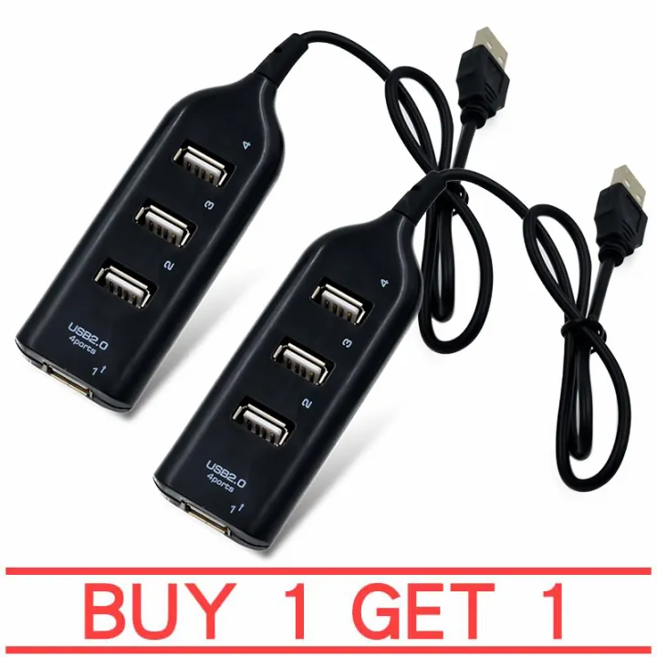 2 PCS Power up High 5Gbps USB 3.0 Super Speed 4 Port Hub | Lazada PH
