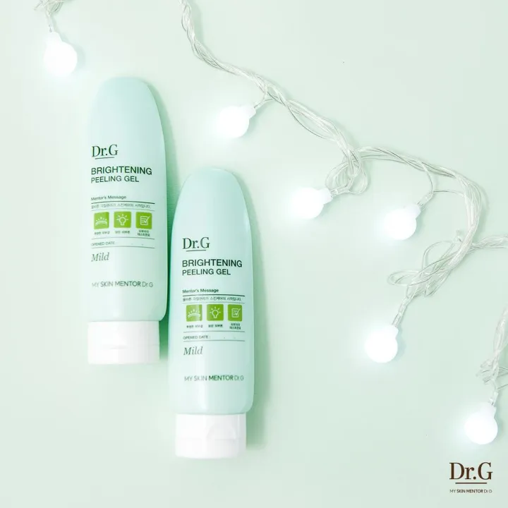 Dr. G Brightening Peeling Gel 120g เจลสครับผิวหน้าสูตรอ่อนโยน | Lazada ...